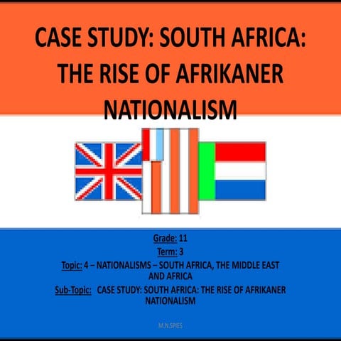 Afrikaner nationalism | PDF
