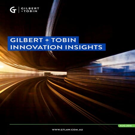 Gilbert + Tobin Innovation Insights | PDF