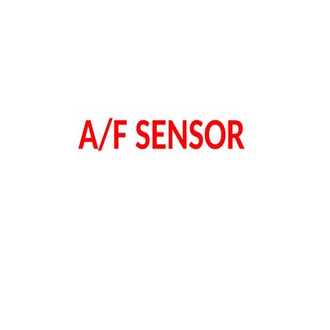 AnF Sensor asdfadfasdfasdfasdfasdfasdfas | PPTX