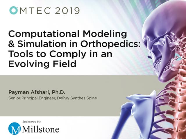 Computational Modeling And Simulation In Orthopedics Tools To Comply In