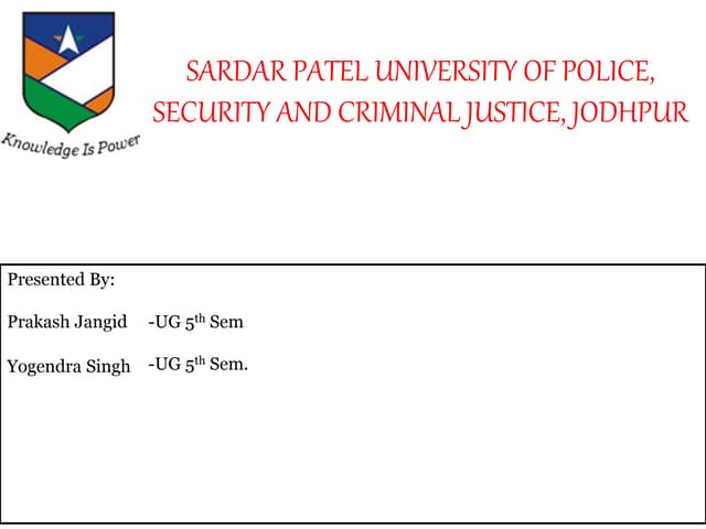 ARMED FORCES SPECIAL PROTECTION ACT | PPTX