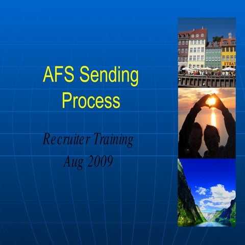 AFS Sending Process | PPT