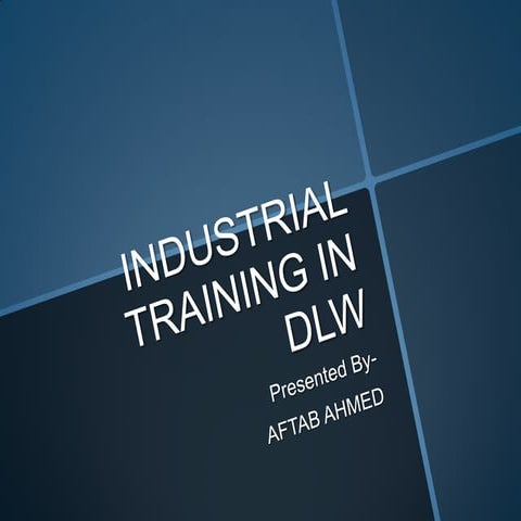 Aftab's ppt on dlw | PPT