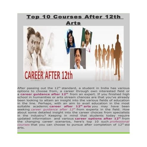 After 12th - WHAT TO STUDY??? Arise Roby | PDF