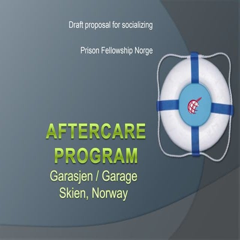 Aftercare program | PPTX