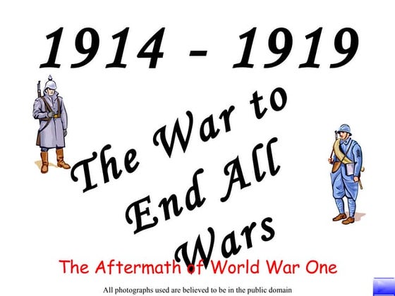 World war 1 | PPT