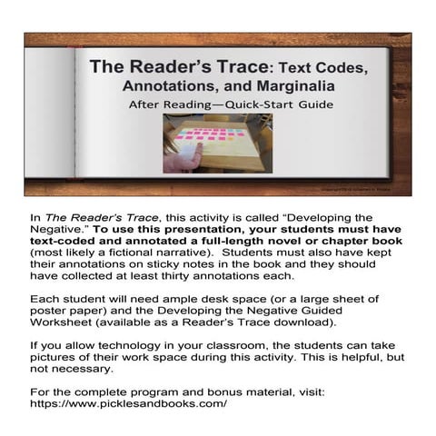 Close Reading with Annotations and Text Codes: After Reading | PDF