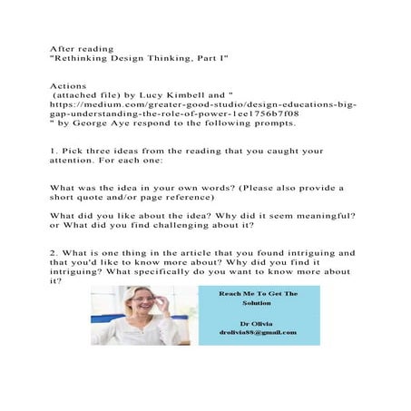After reading Rethinking Design Thinking, Part IActions .docx