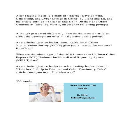 After reading the article entitled Internet Development, Censorship.docx