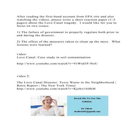 After reading the first-hand account from EPA site and also watching.docx