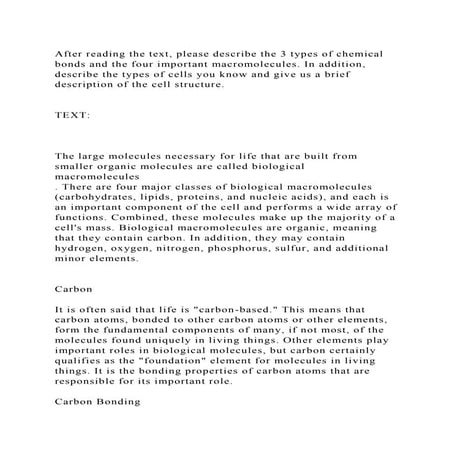 Chemistry of Life Biological MoleculesBiological Molecules.docx