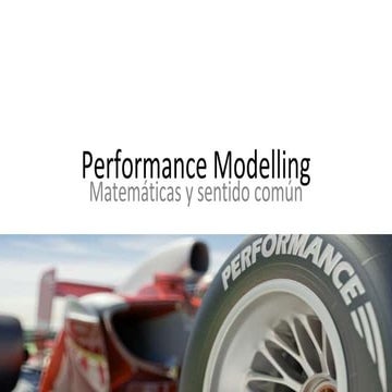 Modelling performance tests | PPT