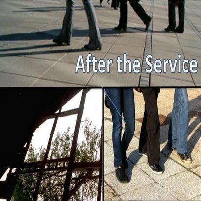 After the service | PPT