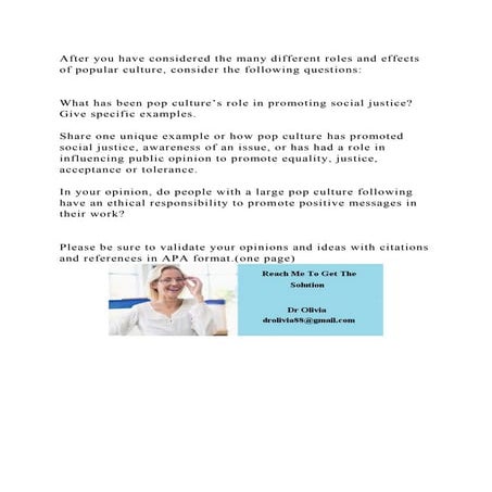 After you have considered the many different roles and effects of po | DOCX