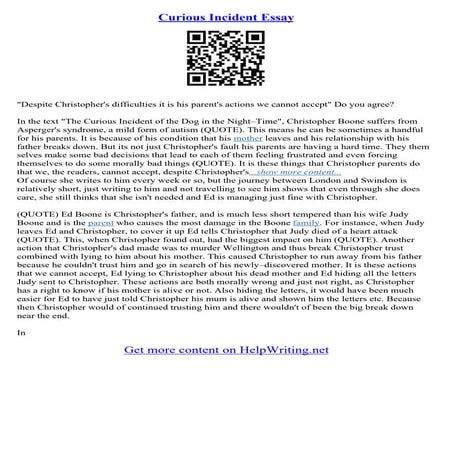 A Funny Incident Essay | PDF