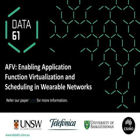 Function Virtualization in Wearable Networks | PPTX | Operating Systems | Computer Software and ...