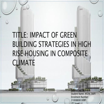 RESEARCH PAPER ON GREEN BUILDING TRATEGIES IN HIGH RISE IN COMPOSITE ...