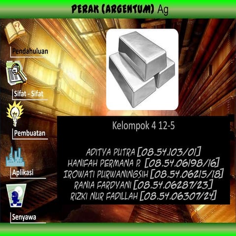 Presentation of Ag (Silver) | PPT