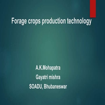 (AG-215) FORAGE CROPs.pptx