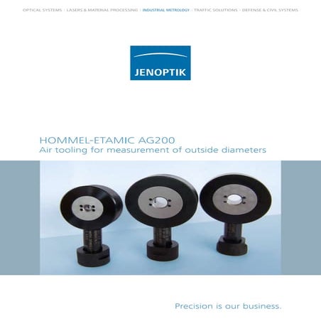 Ag200 Medición de Diametros exteriores con Aire | PDF