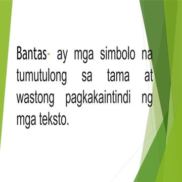 Wastong Bantas(Alituntunin sa paggamit nito) Filipino 8 | PPTX