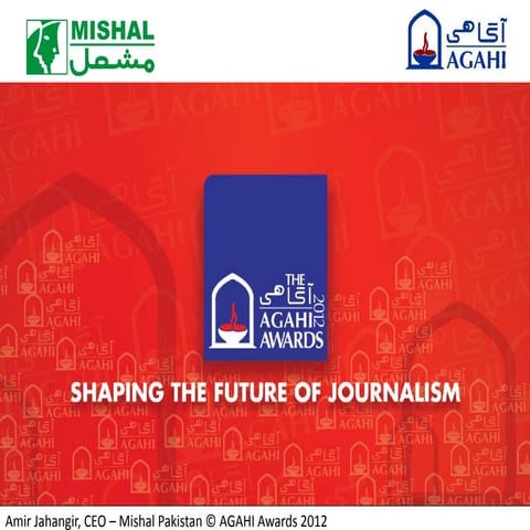 Agahi Awards - Criteria And Evaluation Presentation | PDF