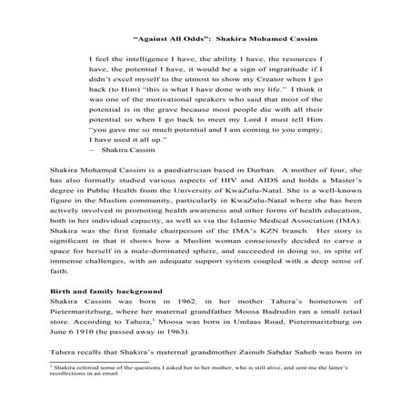 Restitution of Muslim Heritage Land in South Africa Presentation ...