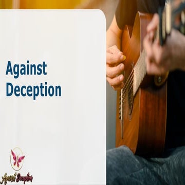 Against Deception .pptx