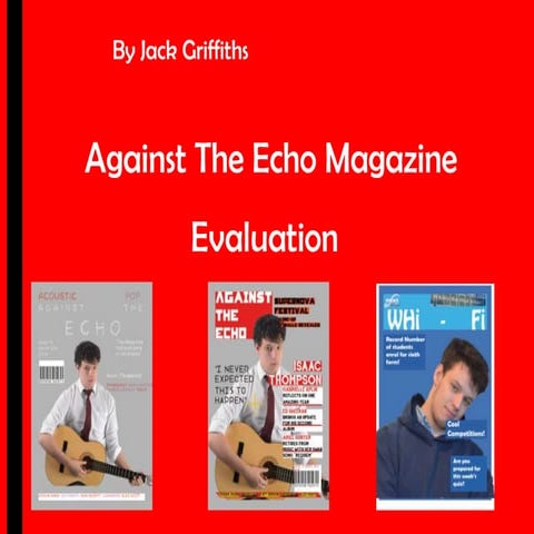 Against the echo magazine | PPT