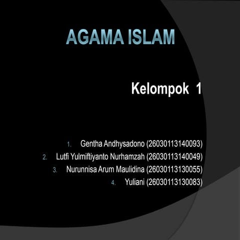 Agama Islam | PPTX