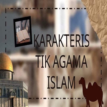 Presentasi Agama Karakteristik Agama Islam | PPT