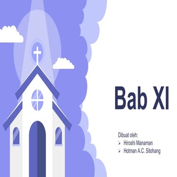 Agama Kristen Bab 11. Hotman A.C. Sitohang.pptx