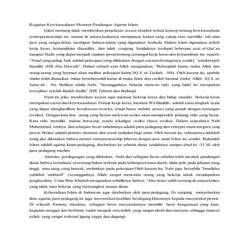 Agam dan budaya kwu | DOCX