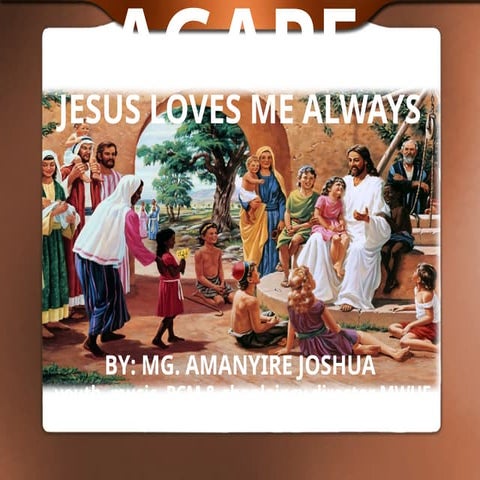 AGAPE - JESUS LOVES ME ALWAYS - Sermon.pptx