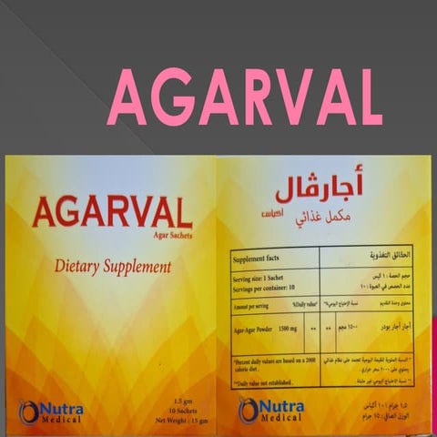 AGARVAL TRAINING agar agar usage .pptx