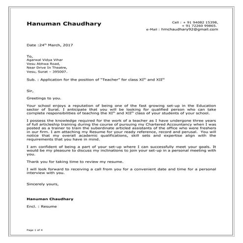 Sample Resume for OJT | DOCX