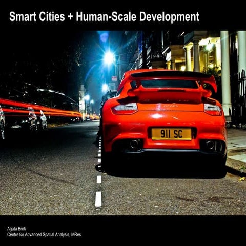 Smart City + Human-Scale Development | PPTX