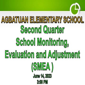 Agbatuan ES Second Quarter Smea 2023 FINAL.pptx