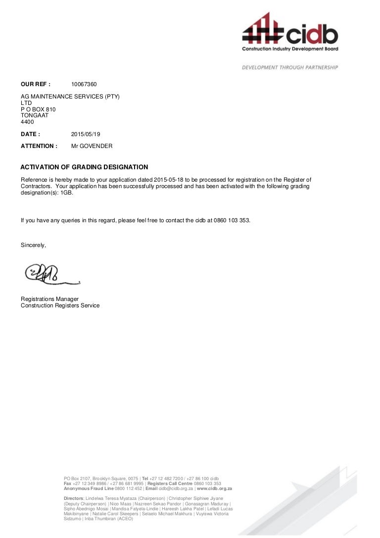 AGMC Cidb Letter Of Registration agmc-cidb-letter-of-registration