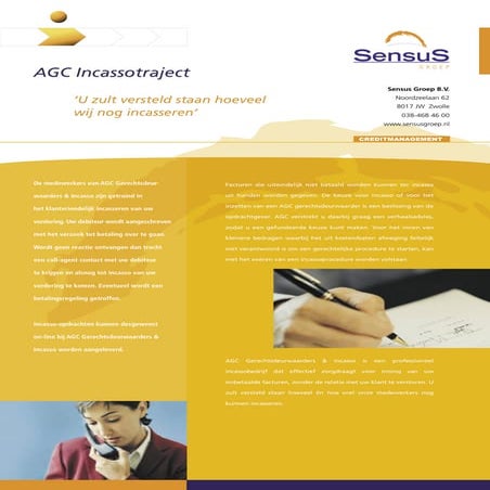AGC Incassotraject Brochure | PDF