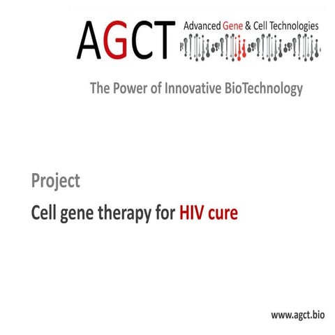 AGCT - cell gene therapy for HIV cure | PDF