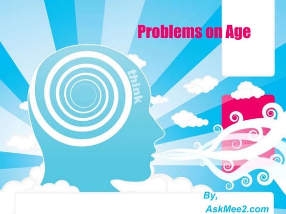 Algebra "Age Problem" | PPT | Games and Puzzles | Hobbies & Interests