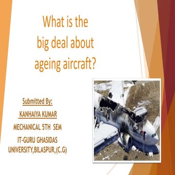 Ageing of aircraft | PPTX