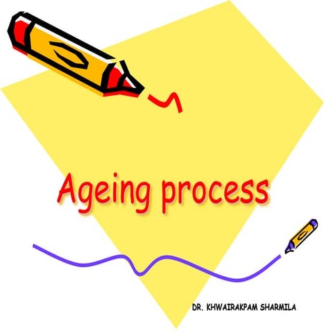 Ageing process it is the process in which age | PPT