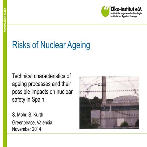 Risks of Nuclear Ageing | PDF