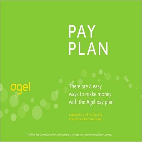 Agel pay plan 2010 | PPT