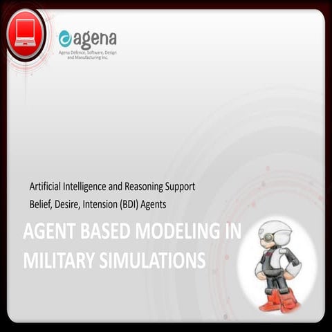 Agena agent based modeling-AdSiF | PPTX