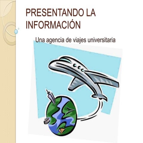 Proyecto Agencia de Viajes | PPTX
