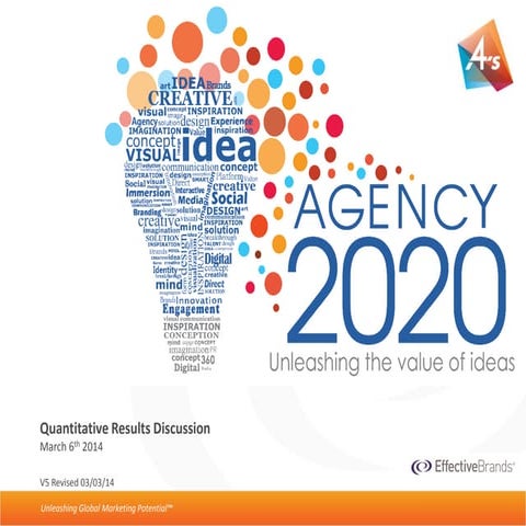 4A's Agency2020 Report | PDF