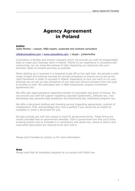 MIGRATION AGENT/CLIENT AGREEMENT | PDF | Legal Services Industry ...